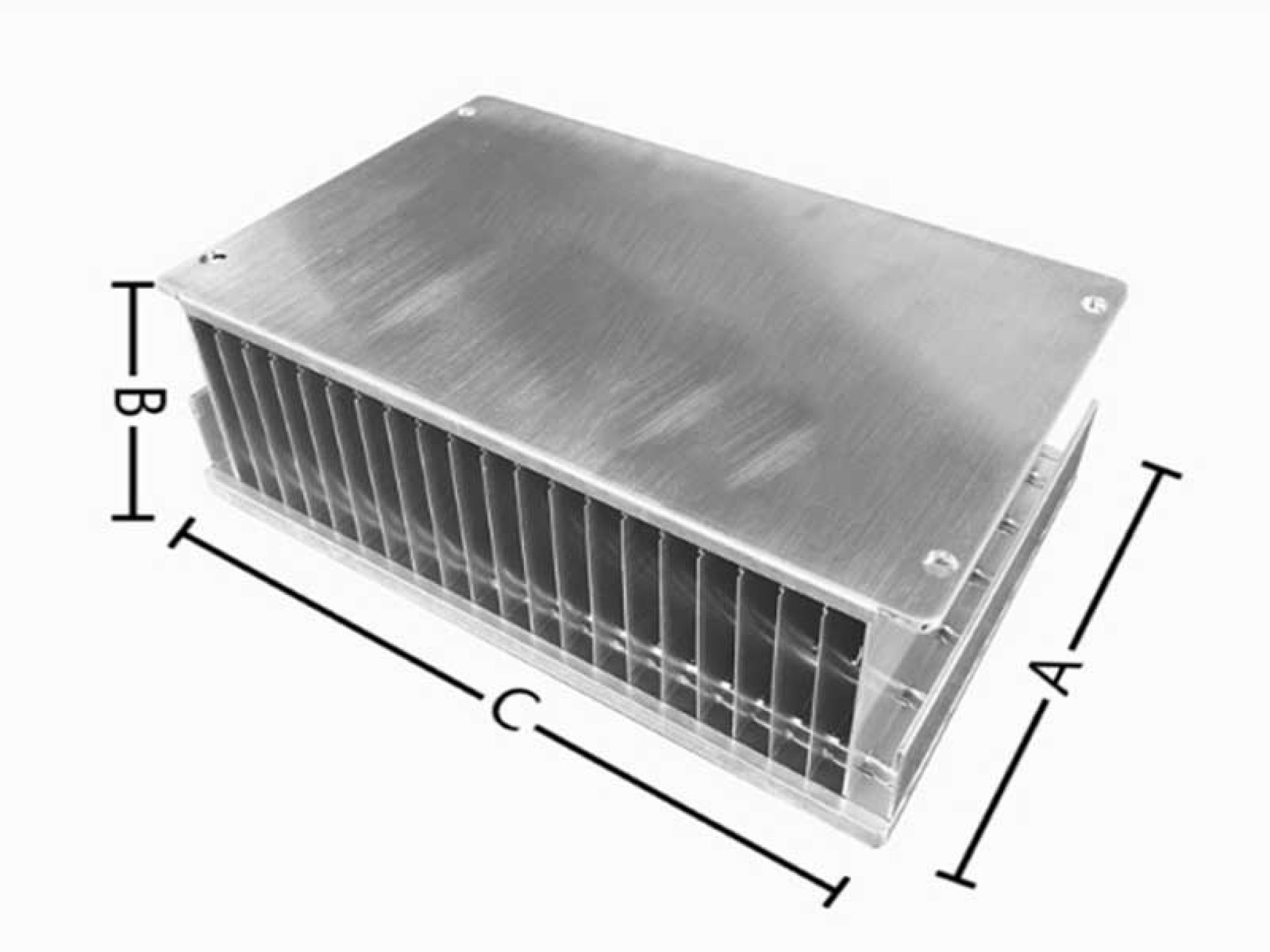 540*85 High Power MOS Photovoltaic Inverter Tube Heatsink | LEDiii.com